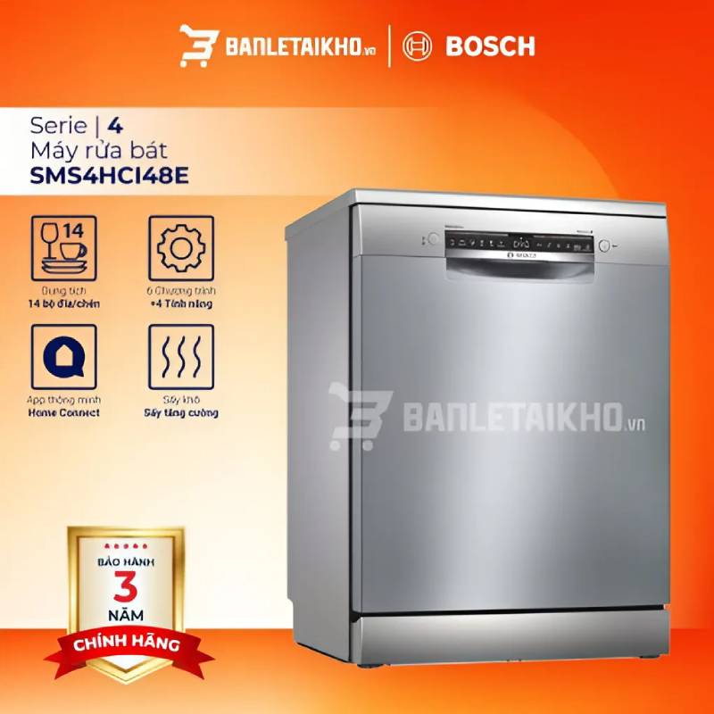 Bosch SMS4ECI26E và SMS4HCI48E: Máy rửa bát nào phù hợp nhất cho bạn ...